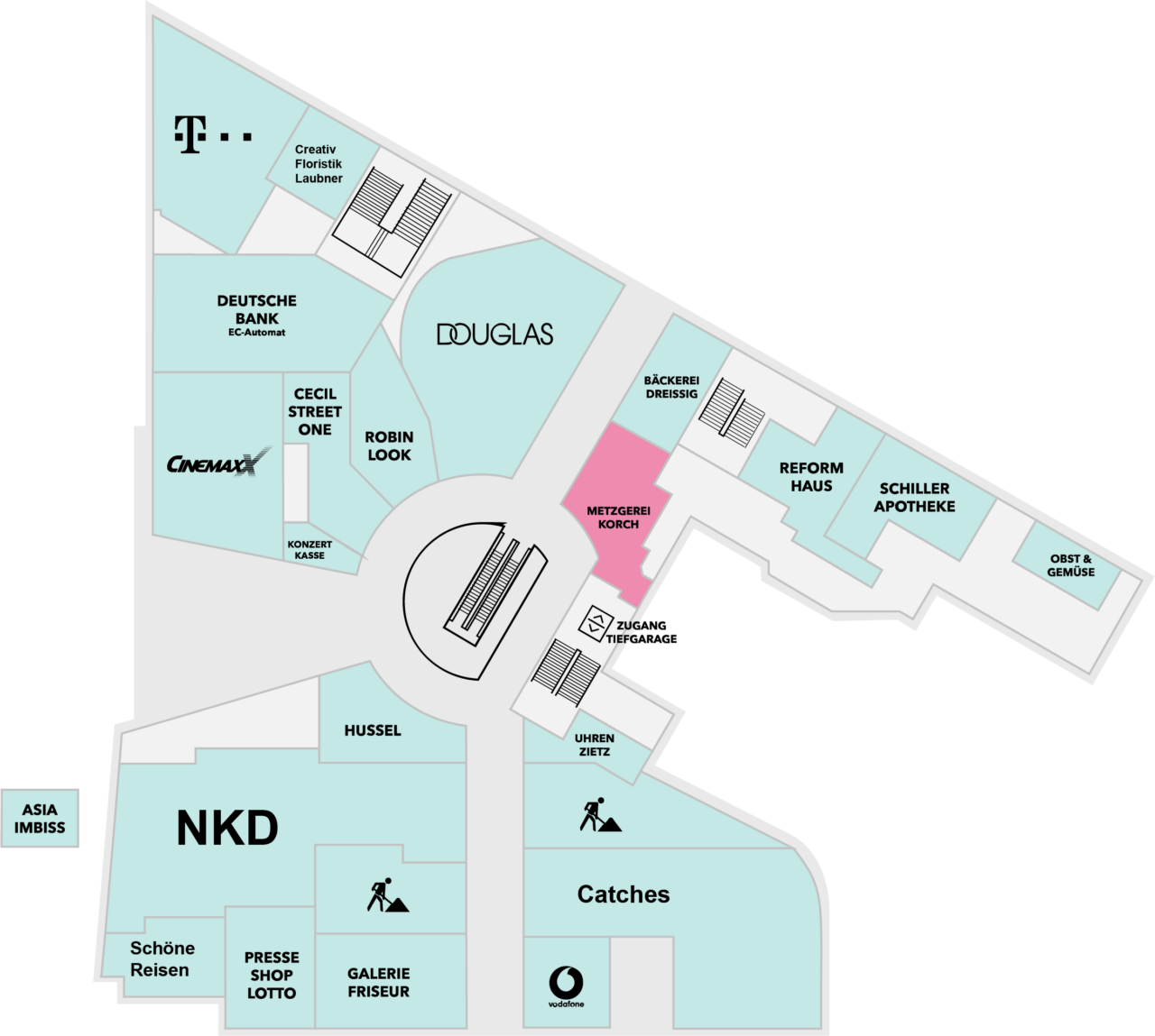 Fleischerei Korch - Schiller Galerie Dresden